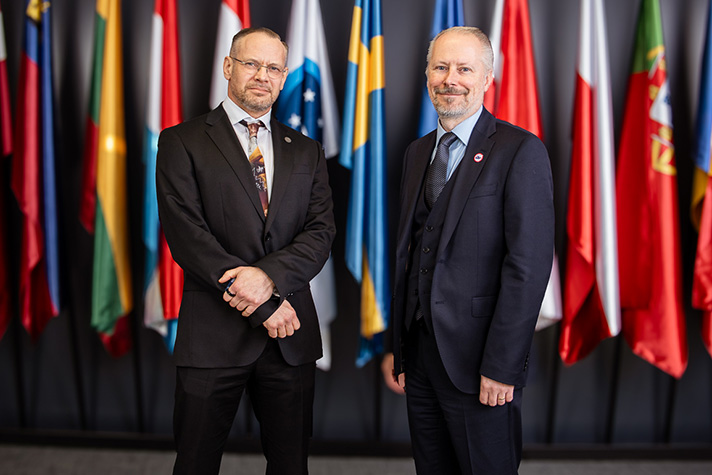 Återvändande i fokus när statssekreterare Anders Hall besökte Frontex ...